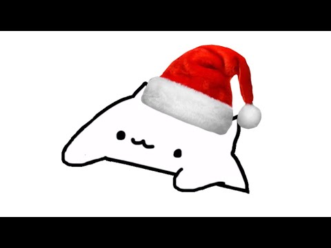 Bongo cat Christmas version - YouTube