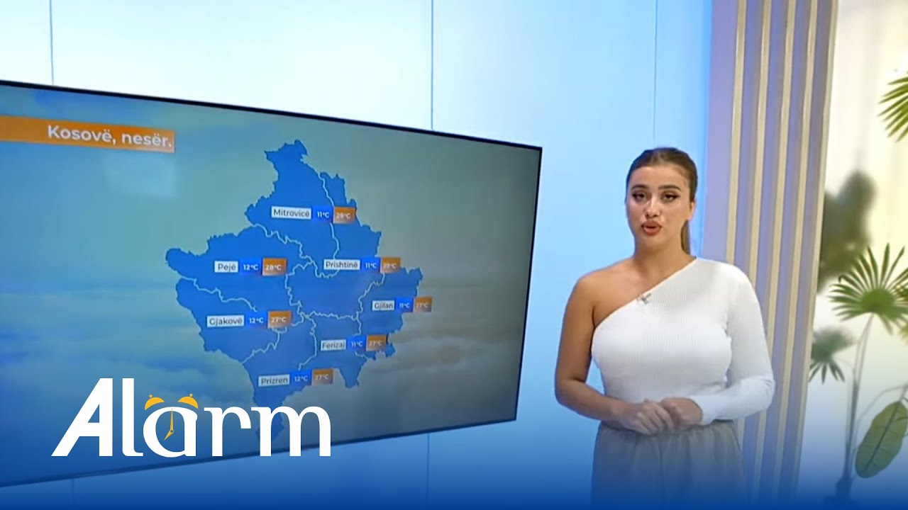 Çfarë moti na pret në vikend? Parashikimi i motit me Erza Hoti - YouTube