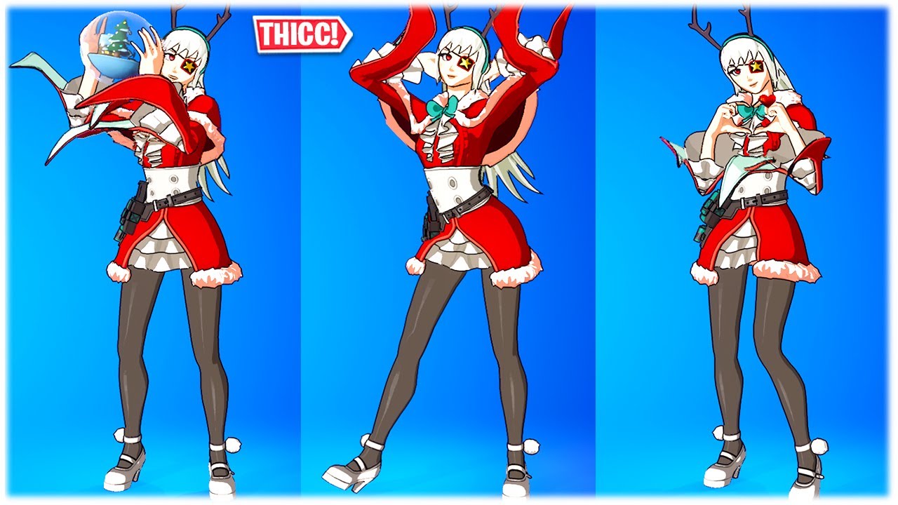 Fortnite Winterfest 2021: Cute REINA Skin ☃️ ️🎄🎁 - YouTube