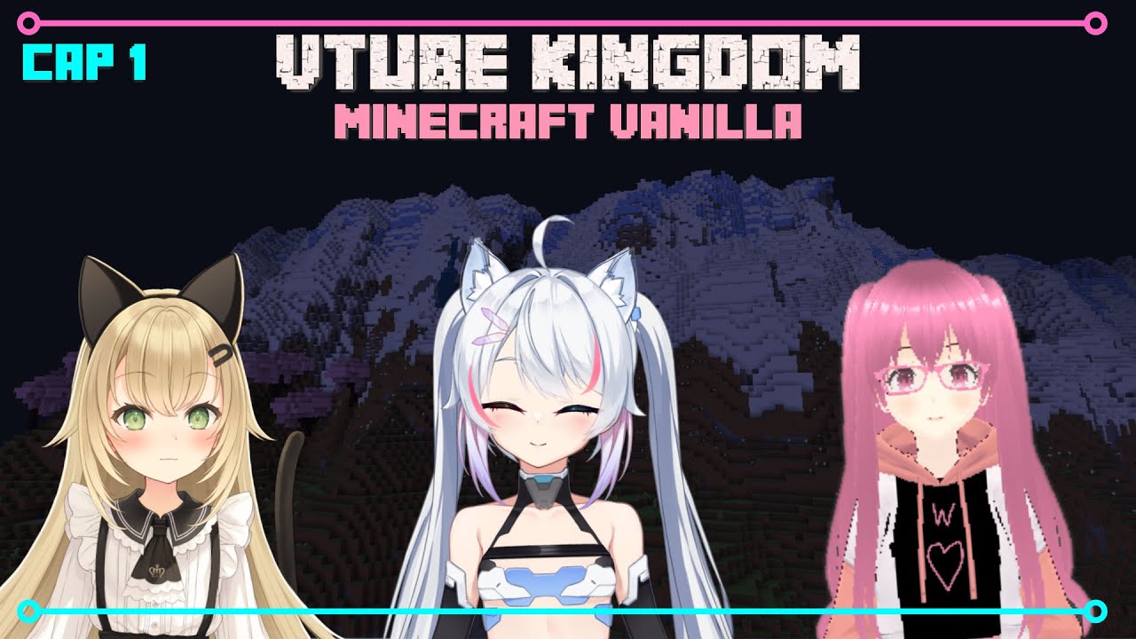 VTUBE KINGDOM ¡Construyendo un Reino! 🙌 [ Minecraft ]🔹Shenlong Fujiwara - YouTube