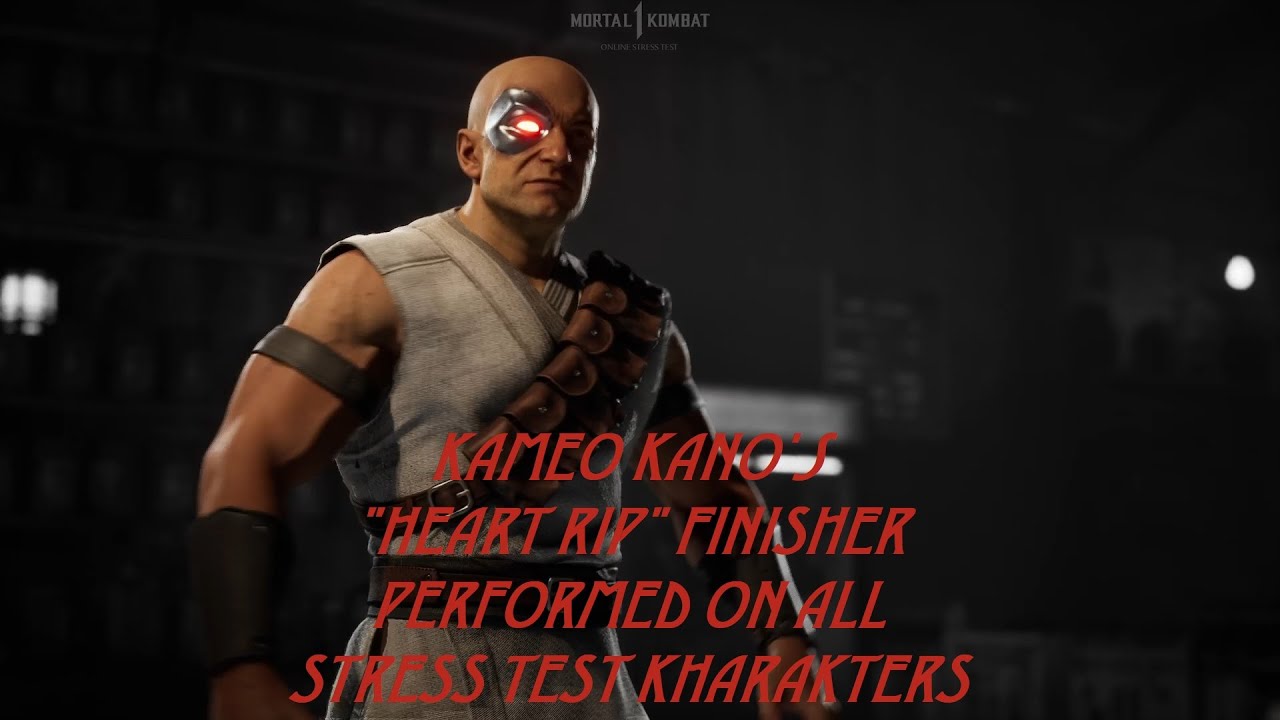 MORTAL KOMBAT 1 - Kameo Kano's "Heart Rip" Finisher Performed On All ...