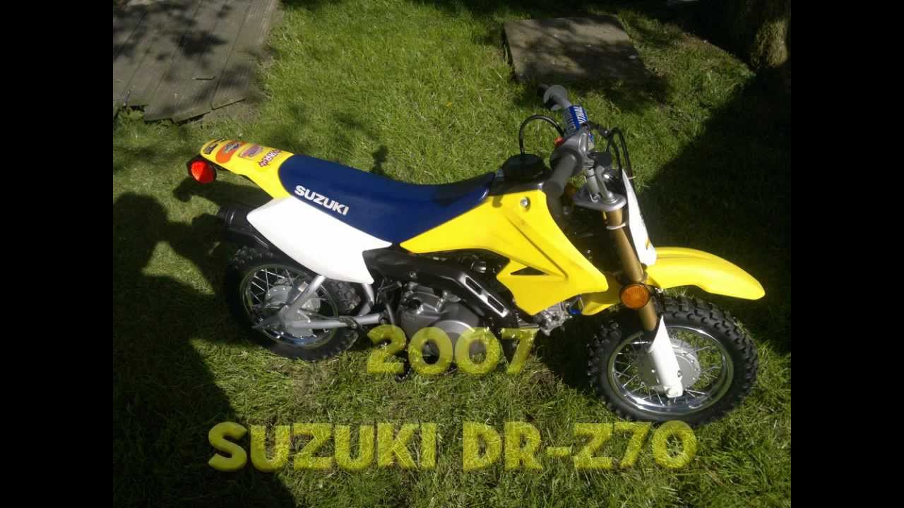SUZUKI DRZ 70 - YouTube