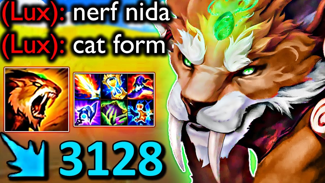 NERF CAT-FORM NIDALEE (TOO OP) - YouTube