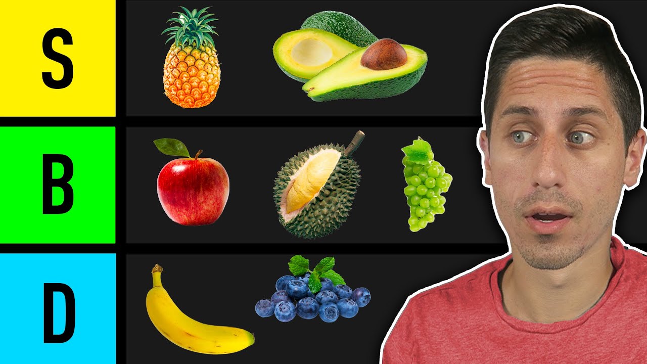 Ranking EVERY FRUIT Tier List - YouTube