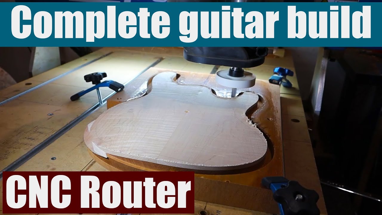Complete Guitar Build - Anka Custom Minerva Deluxe - YouTube
