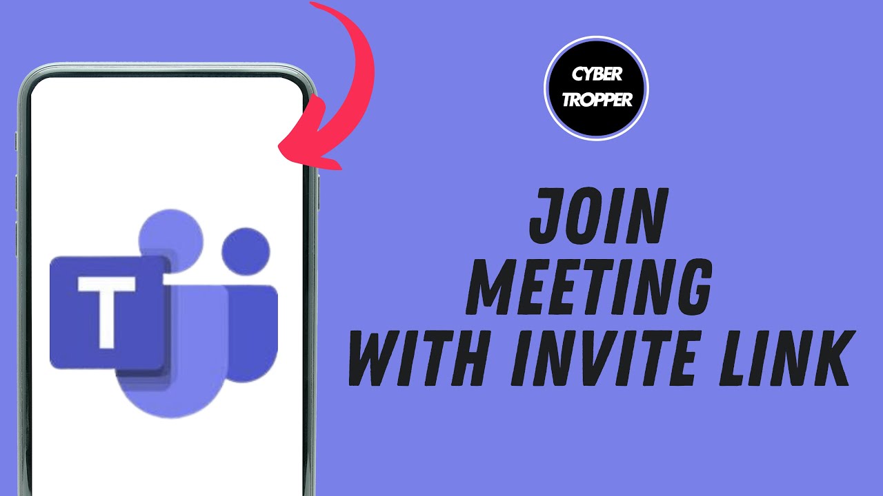 How to Join a Meeting with an Invite Link in Microsoft Teams - YouTube