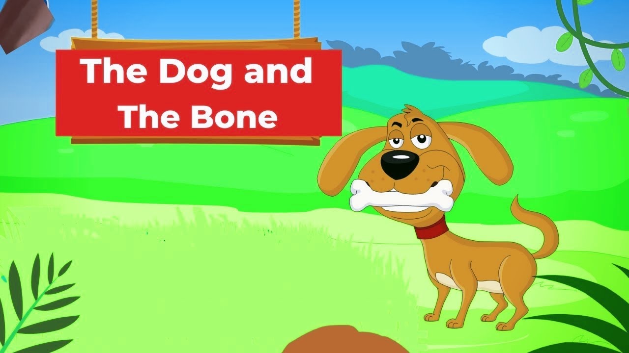 the dog and his shadow story|greedy dog|bedtime moral|kids story - YouTube