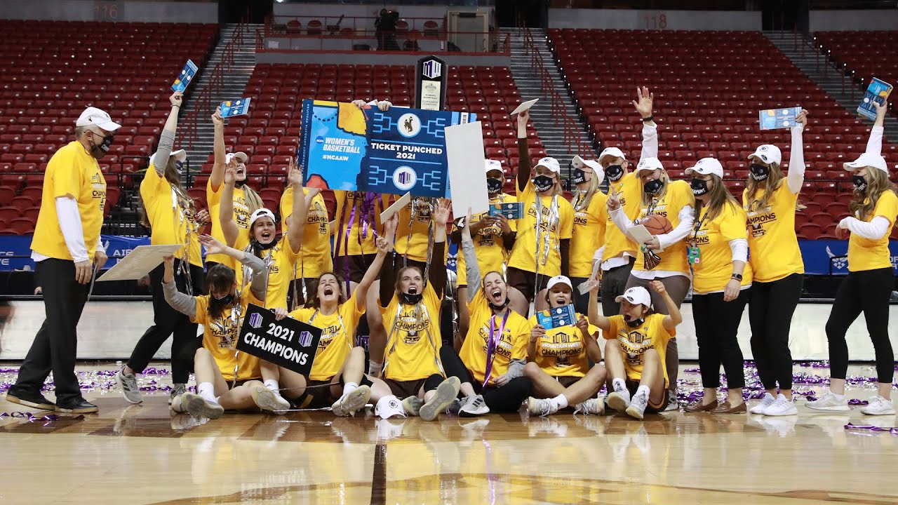 Wyoming Cowgirl Basketball - 2021 MW Champions - YouTube