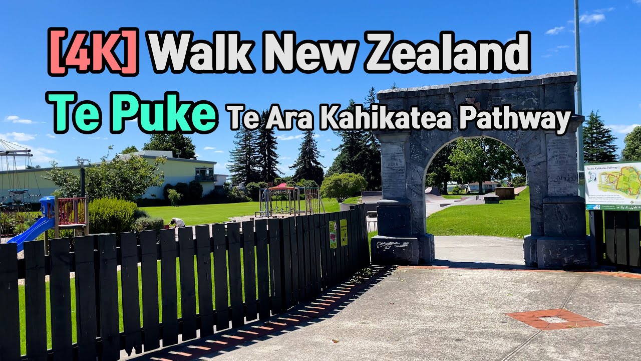 [4K] Walk New Zealand Te Puke | North Island - YouTube
