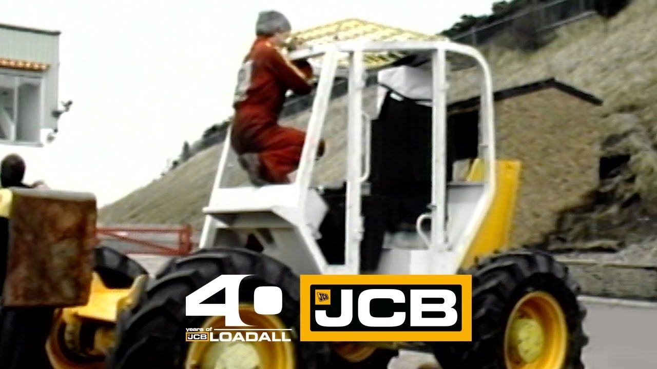JCB Cab Drop test - Celebrating 40 Years of Loadall - YouTube