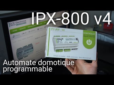 IPX-800 v4: l'automate programmable français ! (domotique)