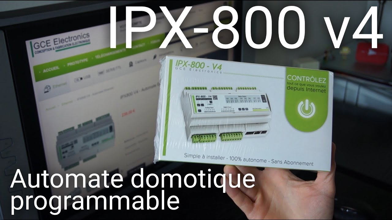 IPX-800 v4: l'automate programmable français ! (domotique) - YouTube