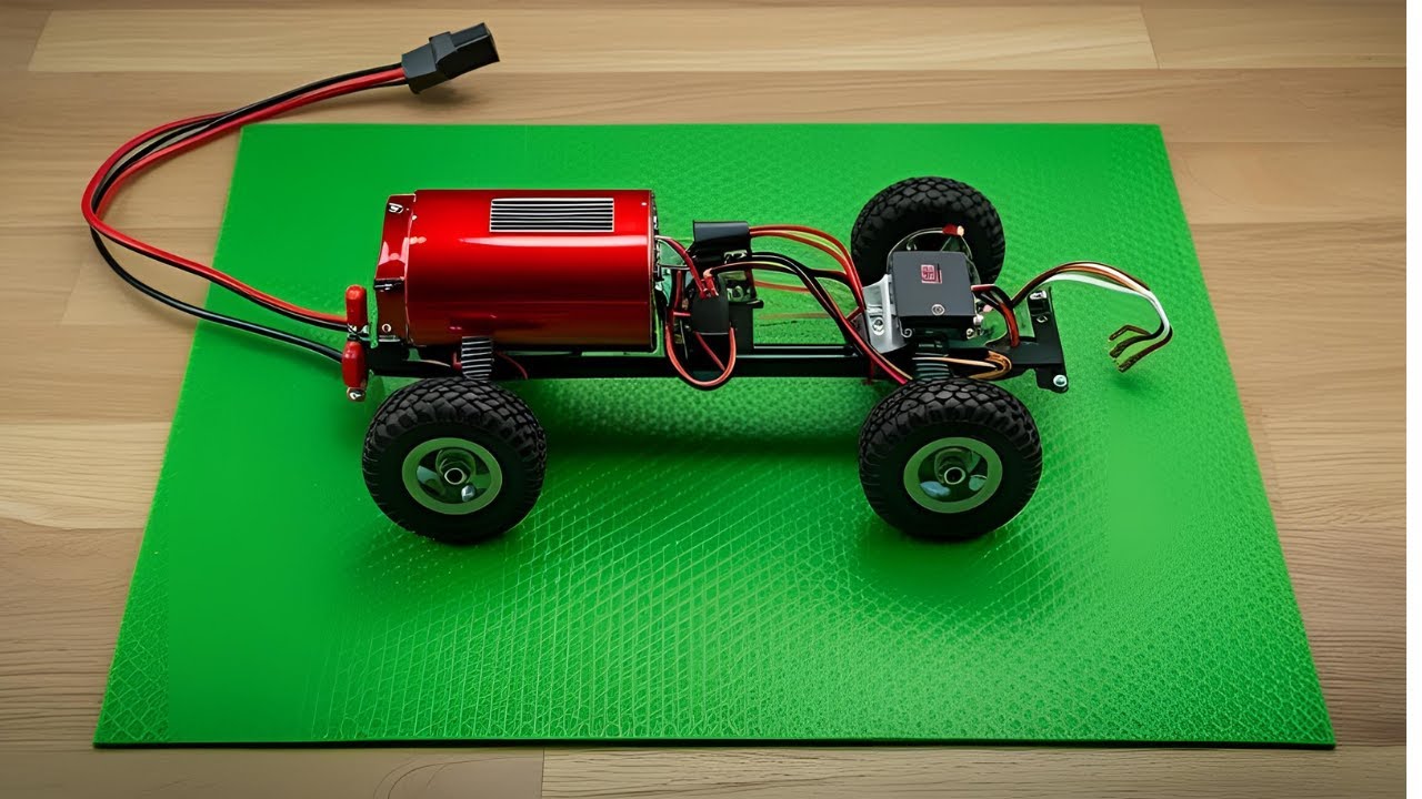 Make Super Fast DC Motor Car at Home | Schoole Science Project |Fun DIY ...