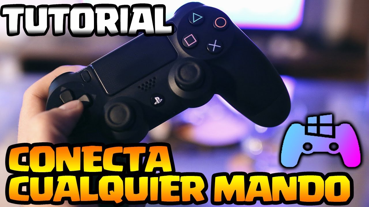 Conecta Cualquier Mando Ps4 Xbox a tu PC o LAPTOP 🎮 Con Cable o ...