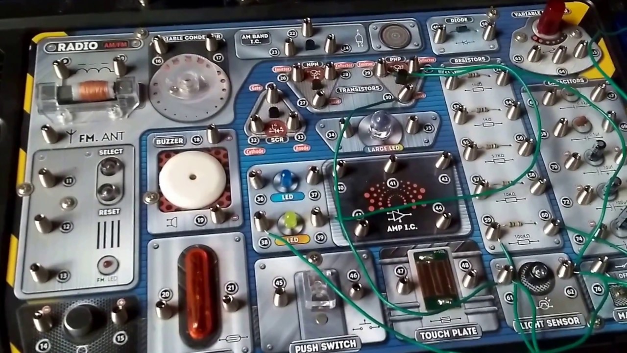 A practical example: Darkness triggered LED | Experiment 36 | Tronex ...