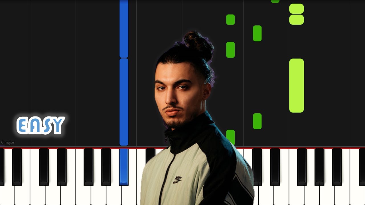 Benab - Mon Poto | EASY PIANO TUTORIAL by Synthly - YouTube