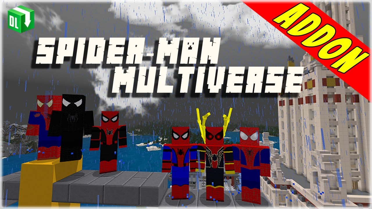 SPIDER-MAN MULTIVERSE - Minecraft Bedrock Edition / MCPE - YouTube
