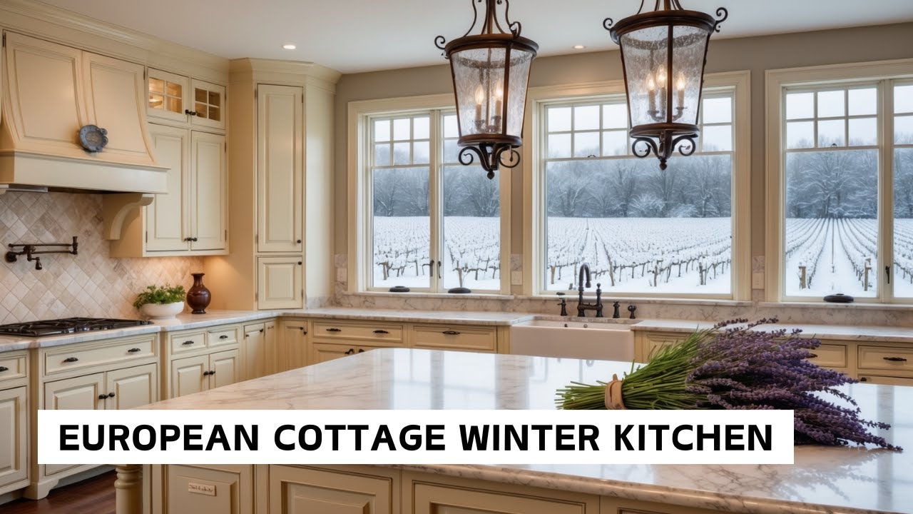 Cozy European Cottage Winter Kitchen Ideas | Warm & Inviting Designs ...