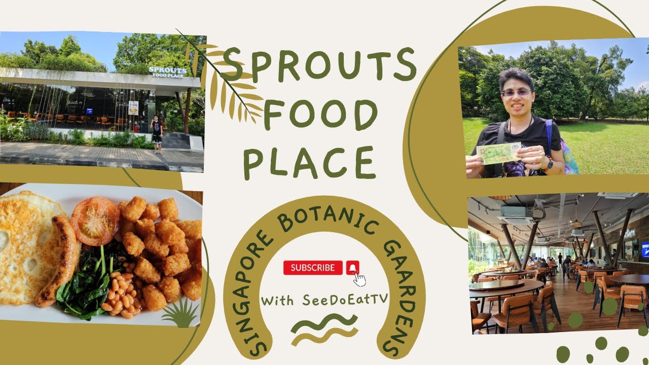 Sprouts Food Place at 1J Cluny Road at Singapore Botanic Gardens 😱😋 # ...