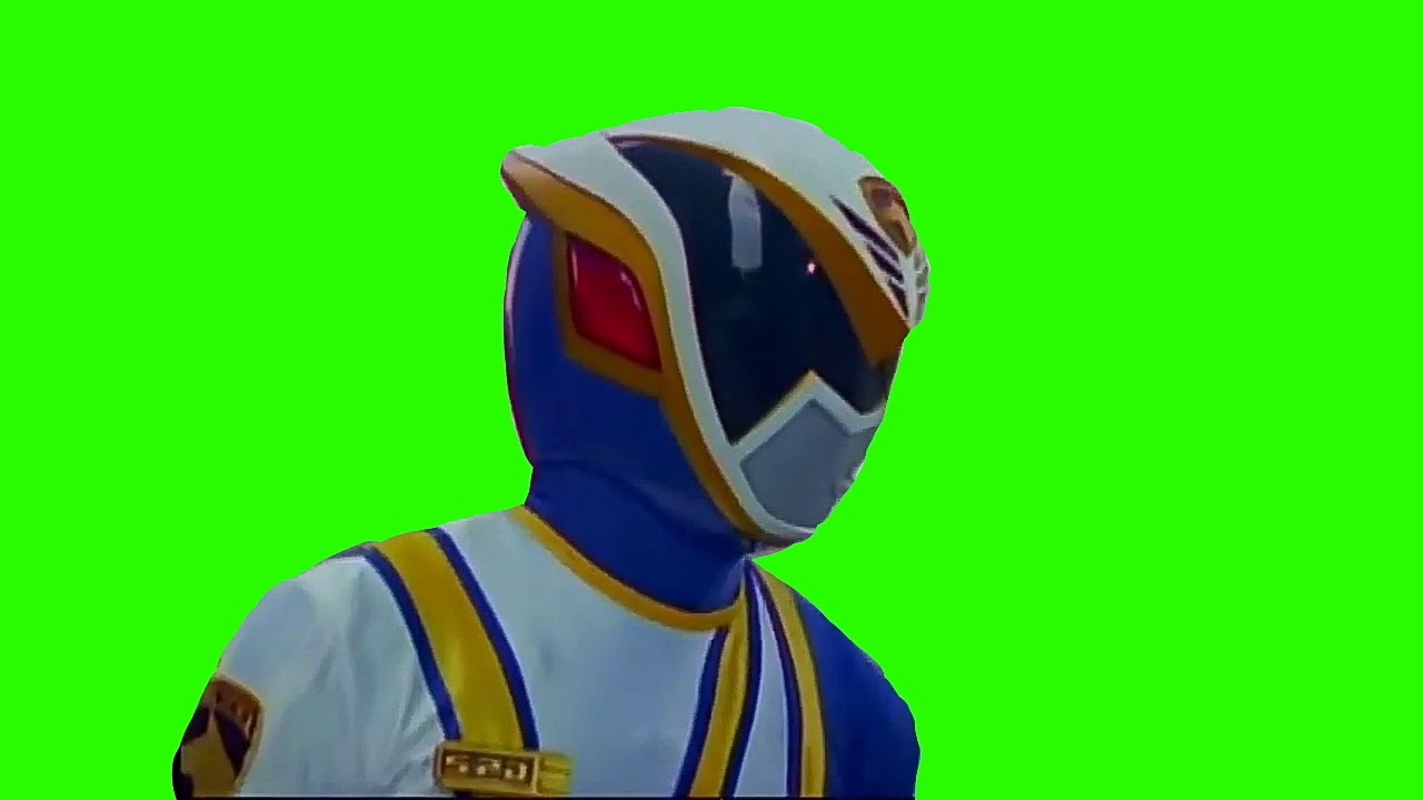 Green screen Power Rangers omega - YouTube