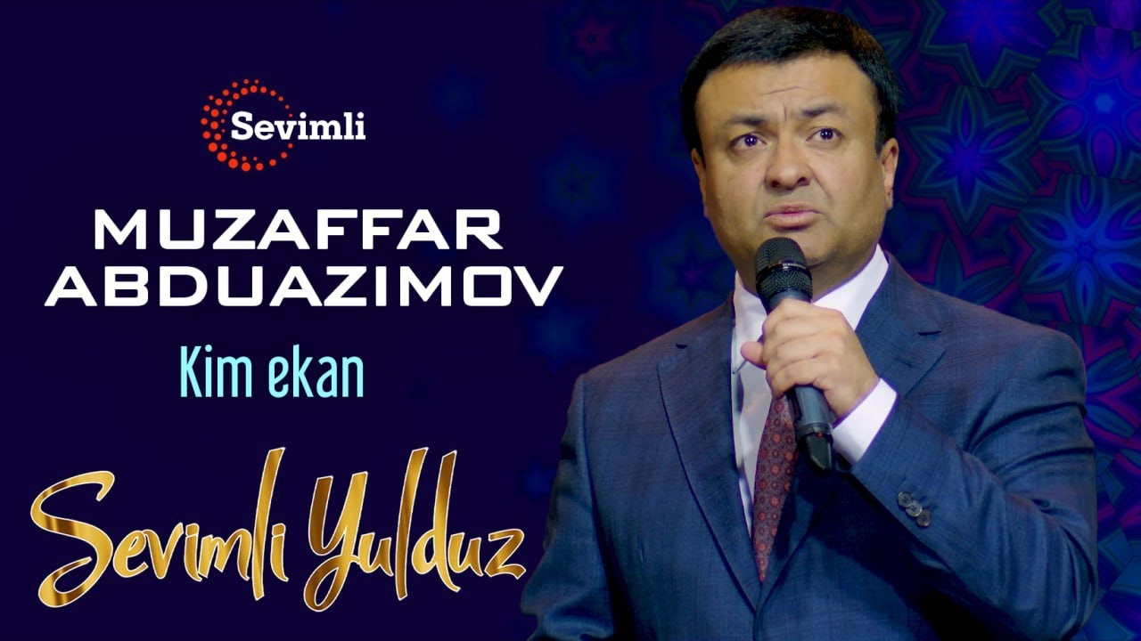 Muzaffar Abduazimov - Kim ekan | Музаффар Абдуазимов - Ким экан - YouTube
