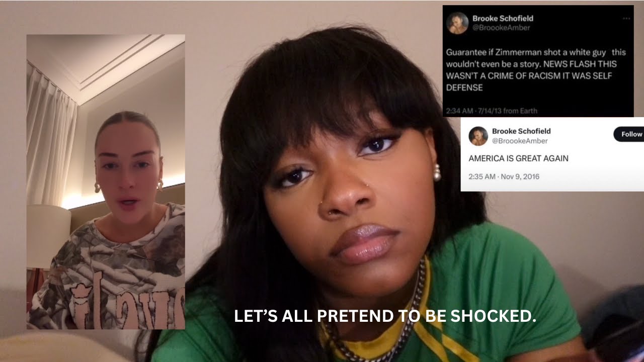 Brooke Schofield old tweets exposed but...why are we surprised (a rant ...