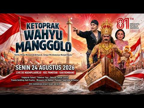 LIVE STREAM KETOPRAK WAHYU MANGGOLO LIVE (MALAM) 240826 DS NGEMPLAKREJO KEC PAMOTAN KAB REMBANG