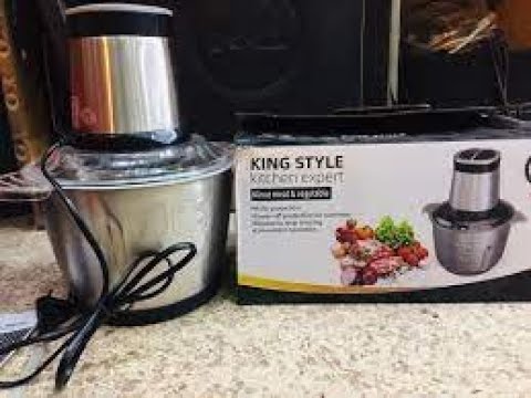 Kitchen Expert King Style Chopper Unboxing and Assembling I King Style ...