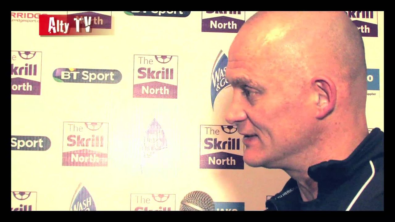 Hednesford Town Post Match Interview - Lee Sinnott - YouTube