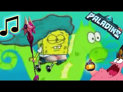 Paladins Mount Hack - Spongebob Get on my Horse Cheater Song - Dealing ...
