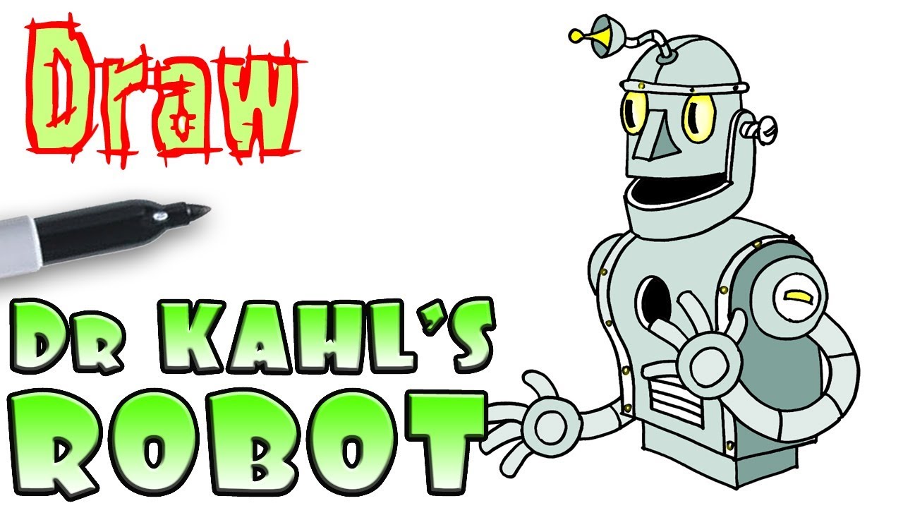 How to Draw Dr. Kahl's Robot | Cuphead - YouTube