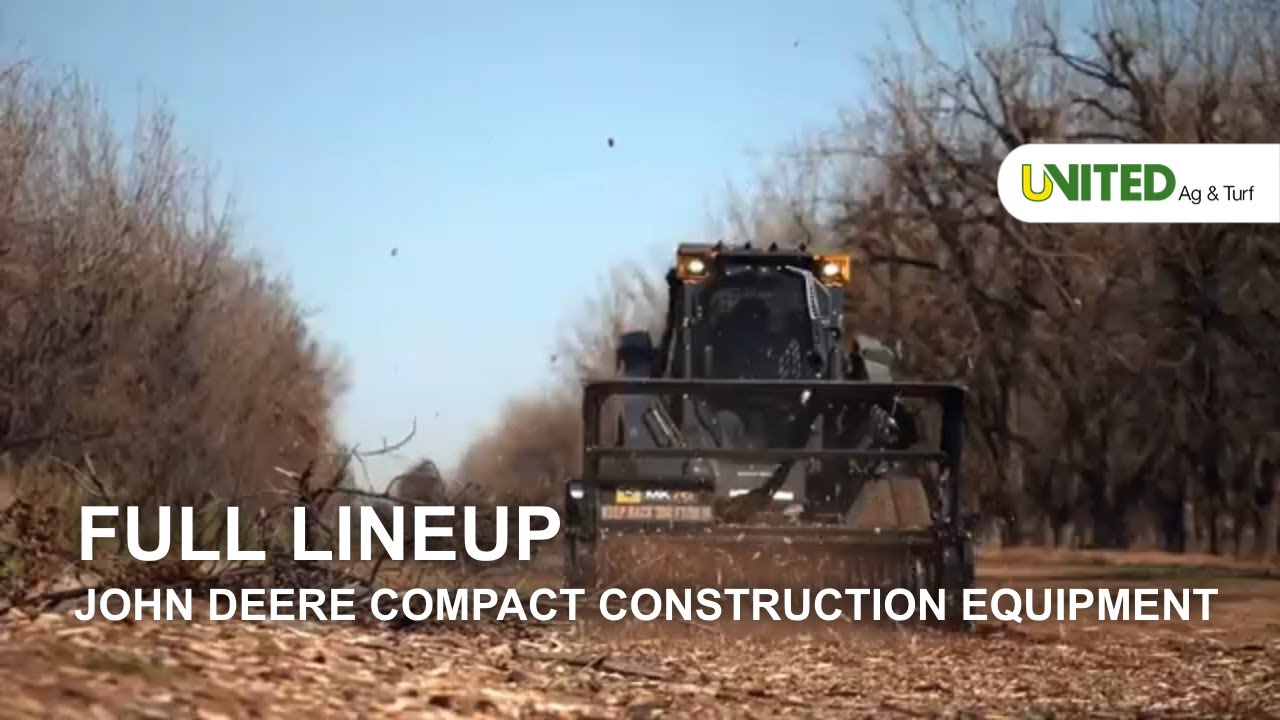 The Full Lineup of Compact Equipment - John Deere Construction - YouTube