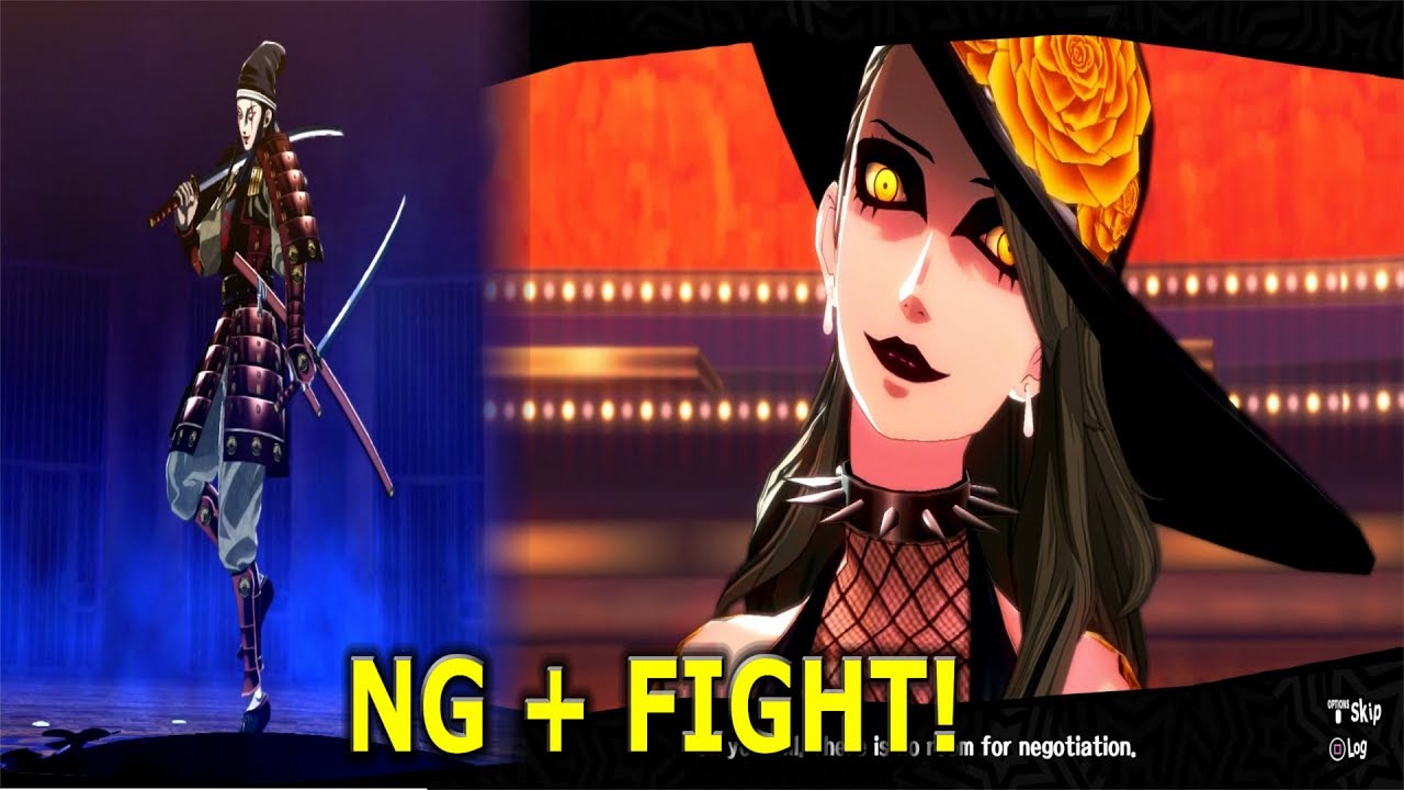 Persona 5 - Sae Boss Fight on NG+ FT. Yoshitsune! HQ - YouTube