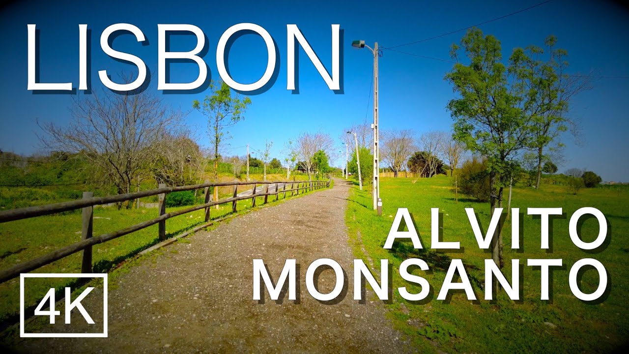 MONSANTO - ALVITO - Sunny Walk in the Park - LISBON, Portugal 2021 [4K ...