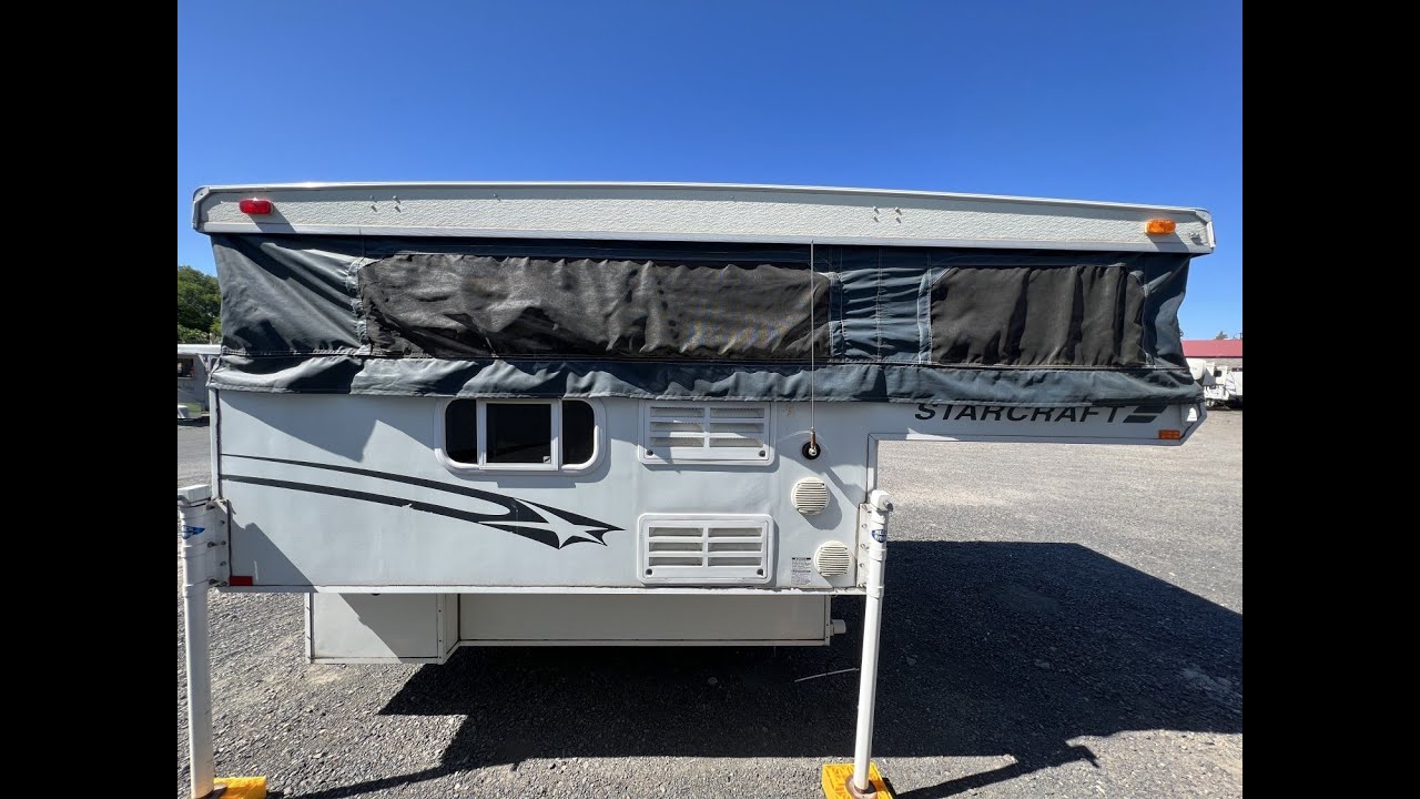 2009 Starcraft 800 camper - YouTube