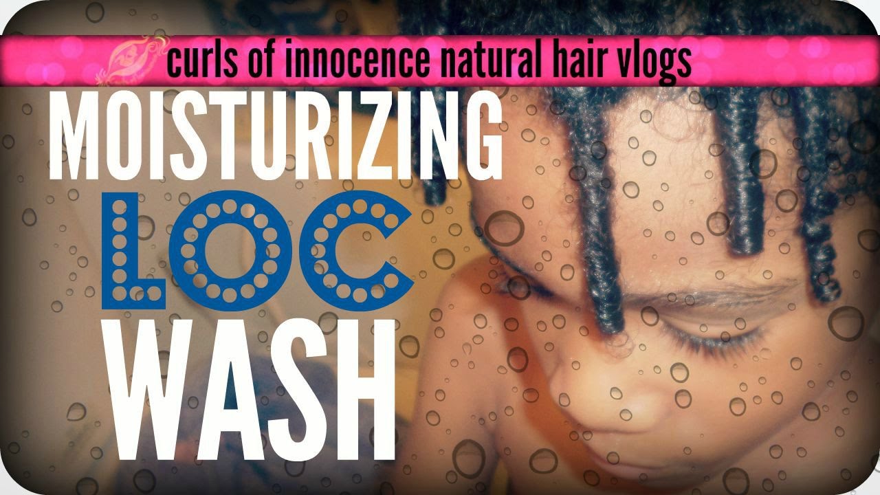 MOISTURIZING Loc Wash! Locs for Kids 💗 | Curls of Innocence - YouTube
