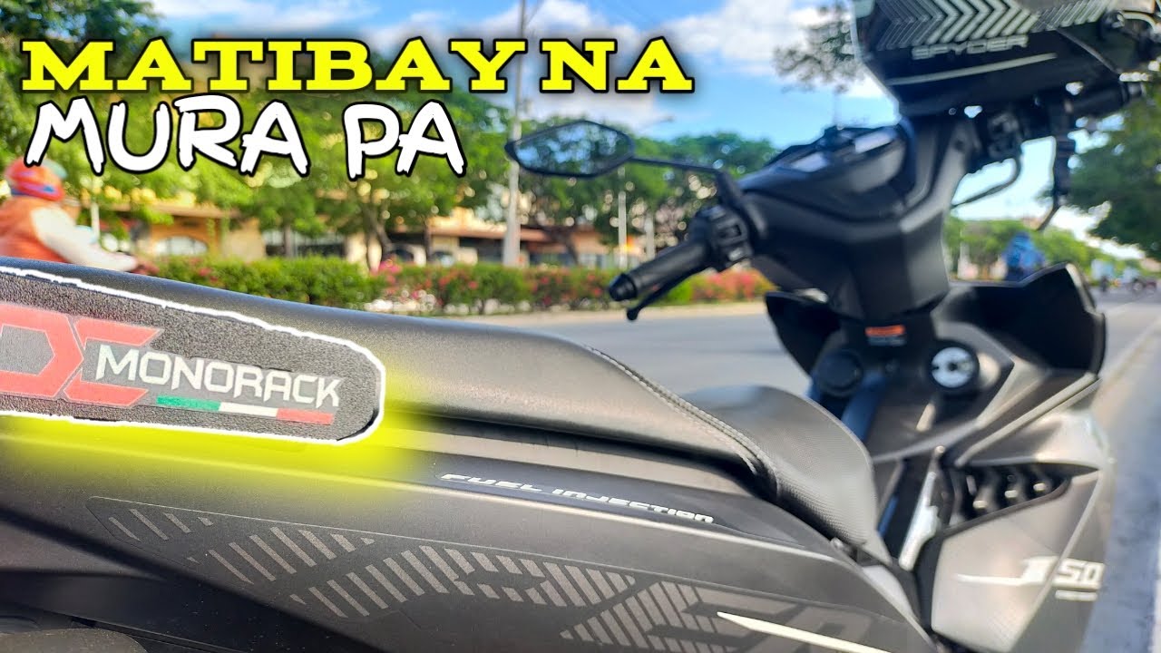 DC MONORACK napakatibay mo | yamaha sniper 150 - YouTube