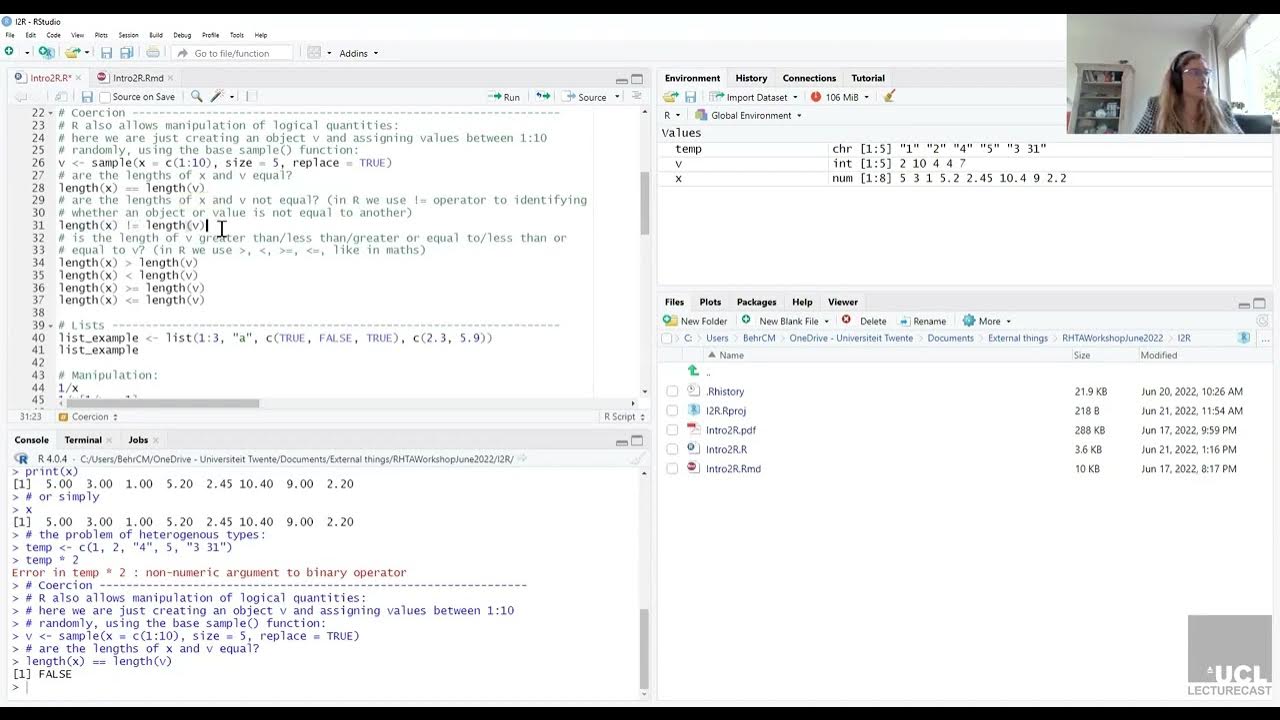 Introductory R-HTA Modelling 1: Introduction to R programming - YouTube