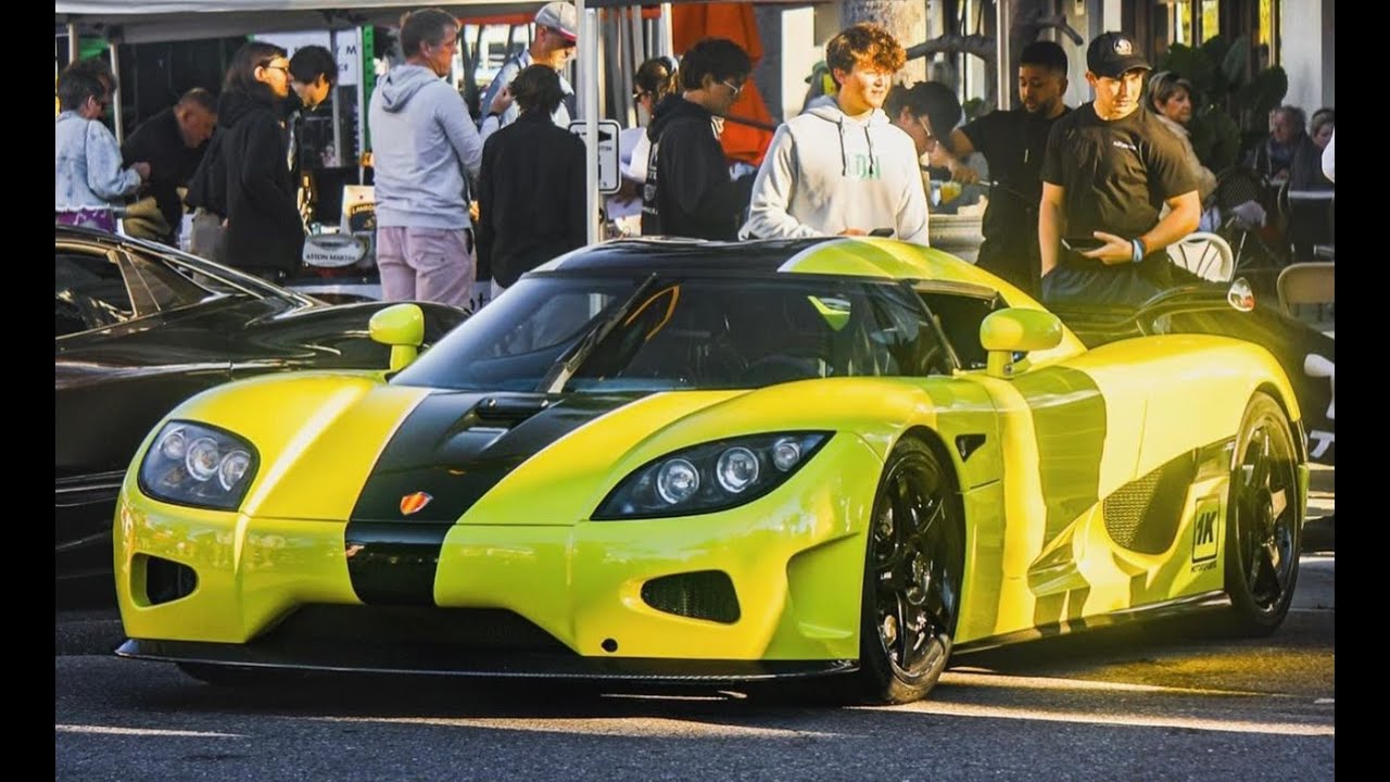 Josh Sweat's Koenigsegg CCX AND McLaren P1 at Cars on 5th! - YouTube