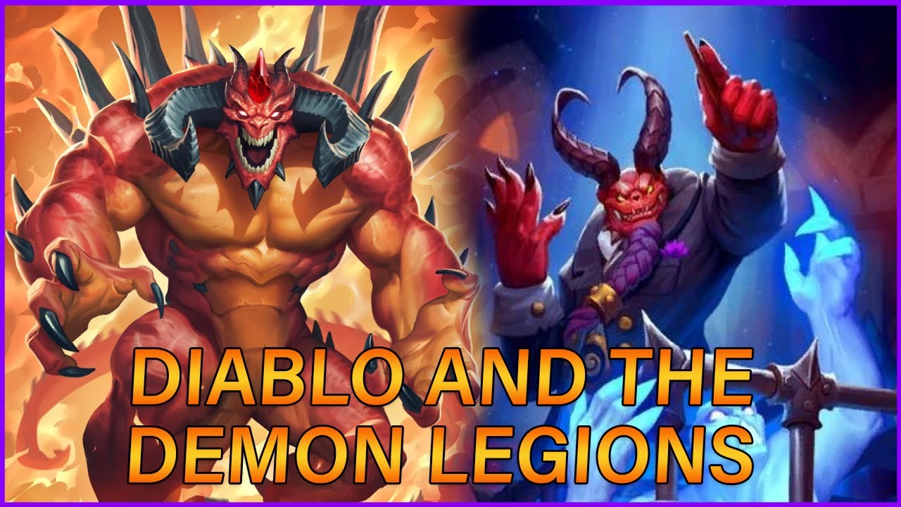 Diablo n His Demon Legions | clawsHS Highlights | Hearthstone ...