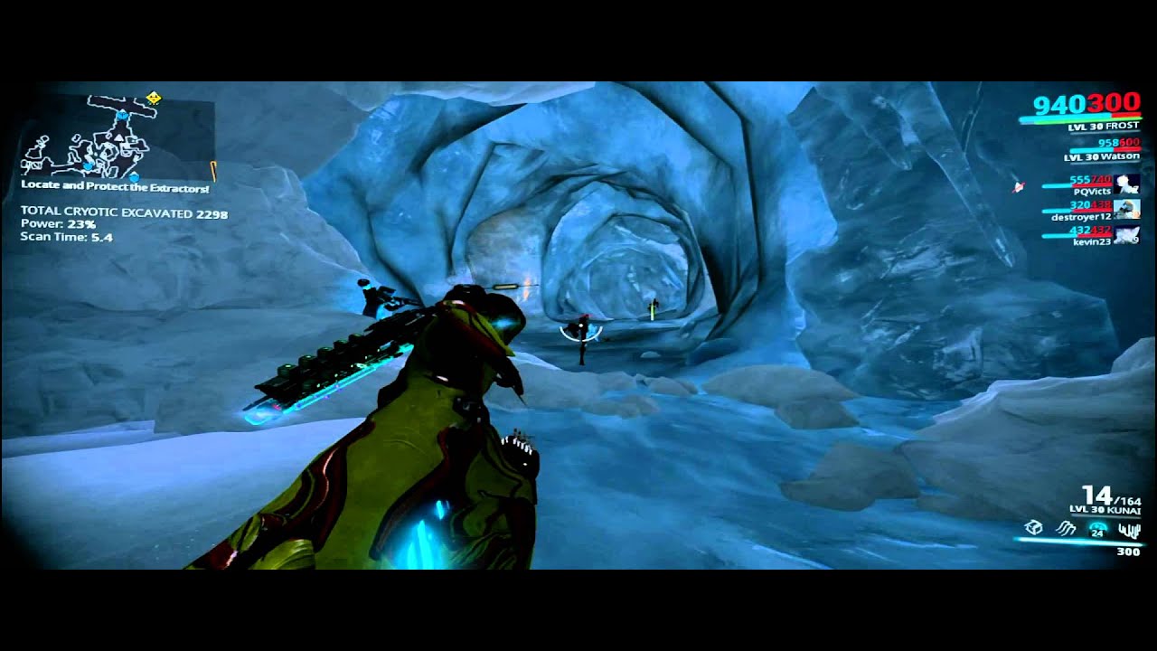 Warframe - Cryotic Front Europa - YouTube