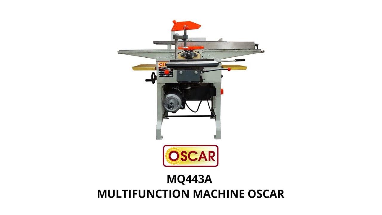 MESIN OSCAR MQ-443A MULTIFUNCTION MACHINE (Cara Merakit) - YouTube