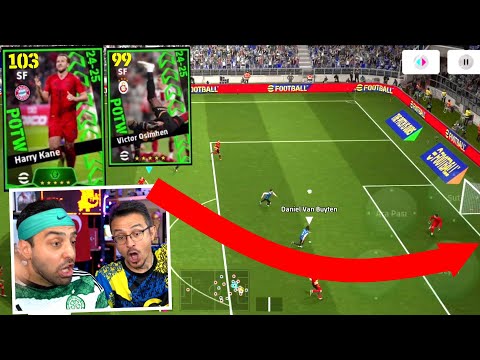 103 HAFTANIN EN İYİ KARTI ÇIKTI DAYI ÇILDIRDI ! 24 METRE PLASE GOL ! EFOOTBALL MOBİLE 2025 !