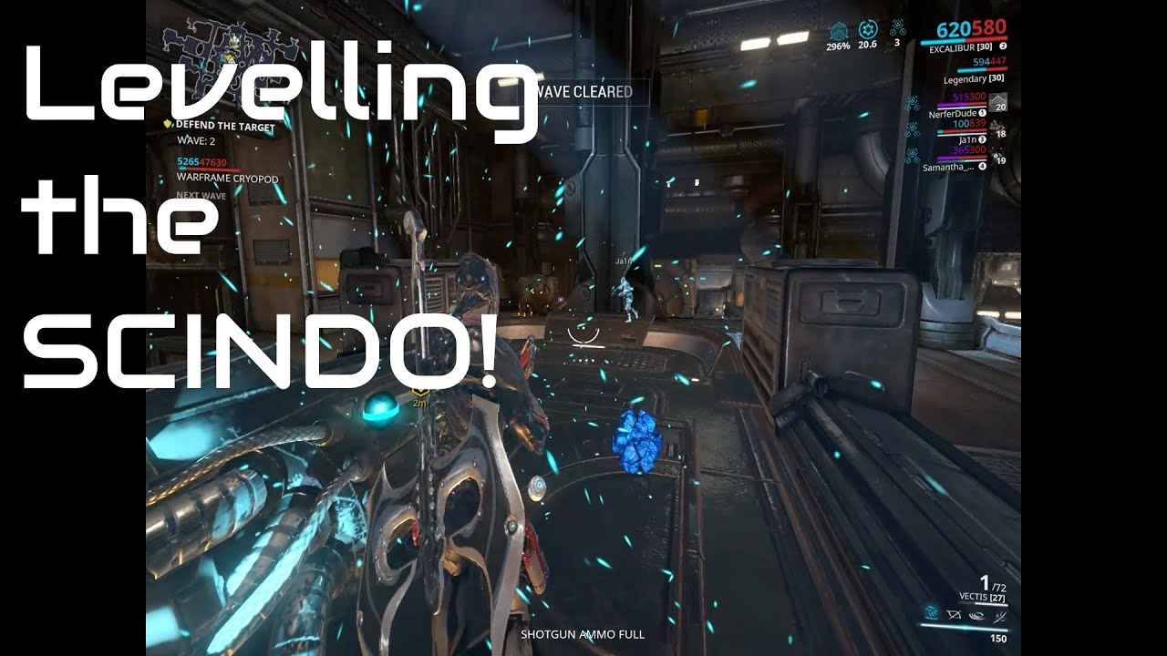 Warframe - Levelling up the SCINDO!!! | by Game Master - YouTube
