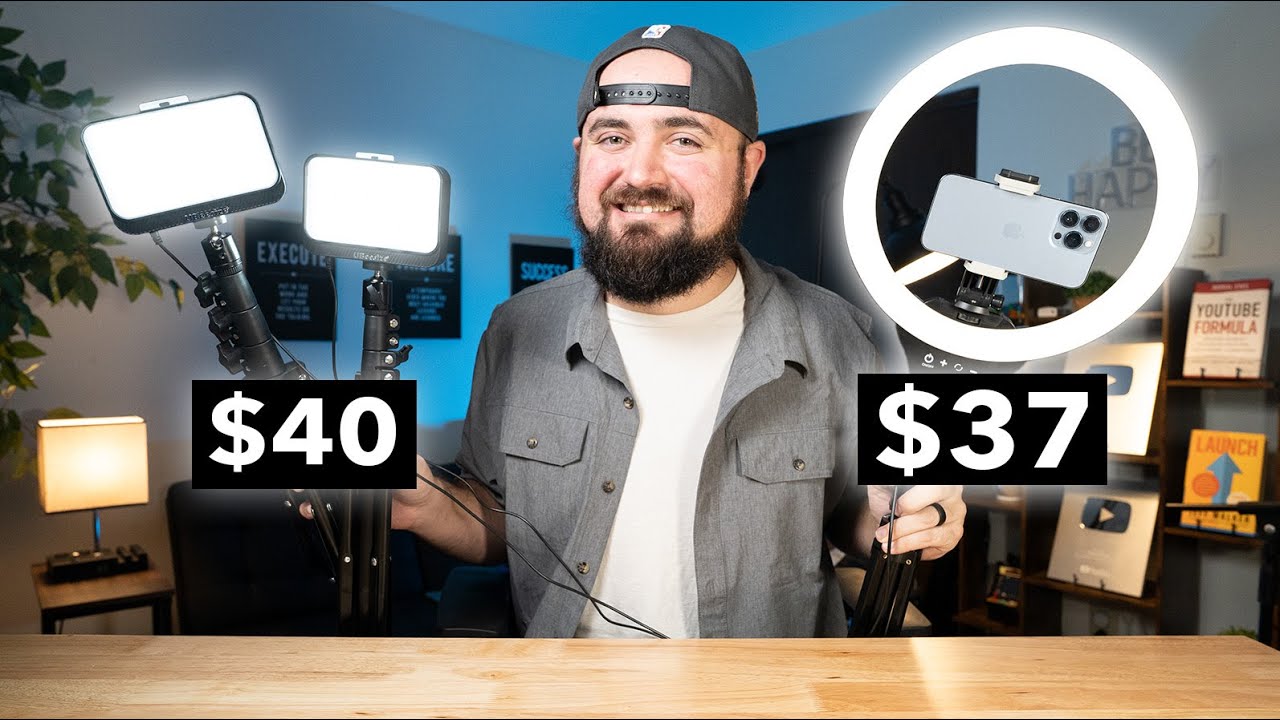 Best Video Lights For YouTube Under $50 On Amazon! - YouTube