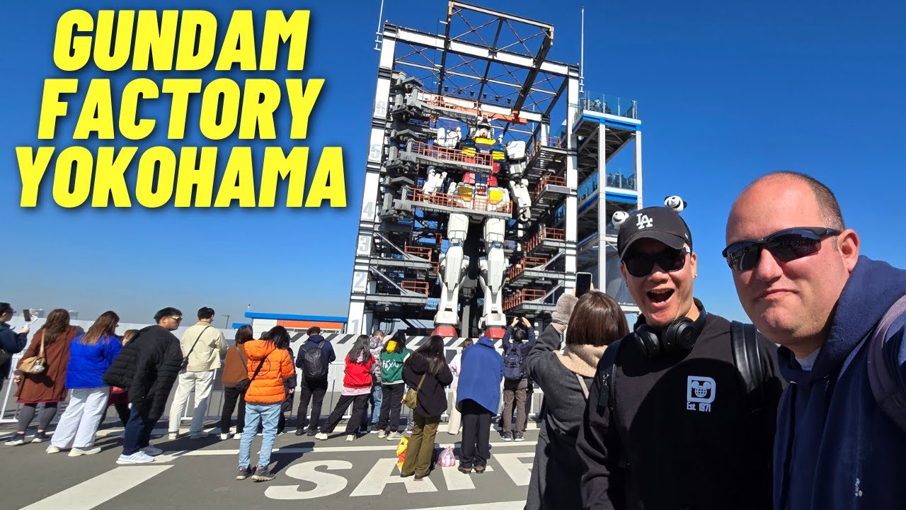 Yokohama Gundam Factory tour with @KodaBeartheExplorer - YouTube
