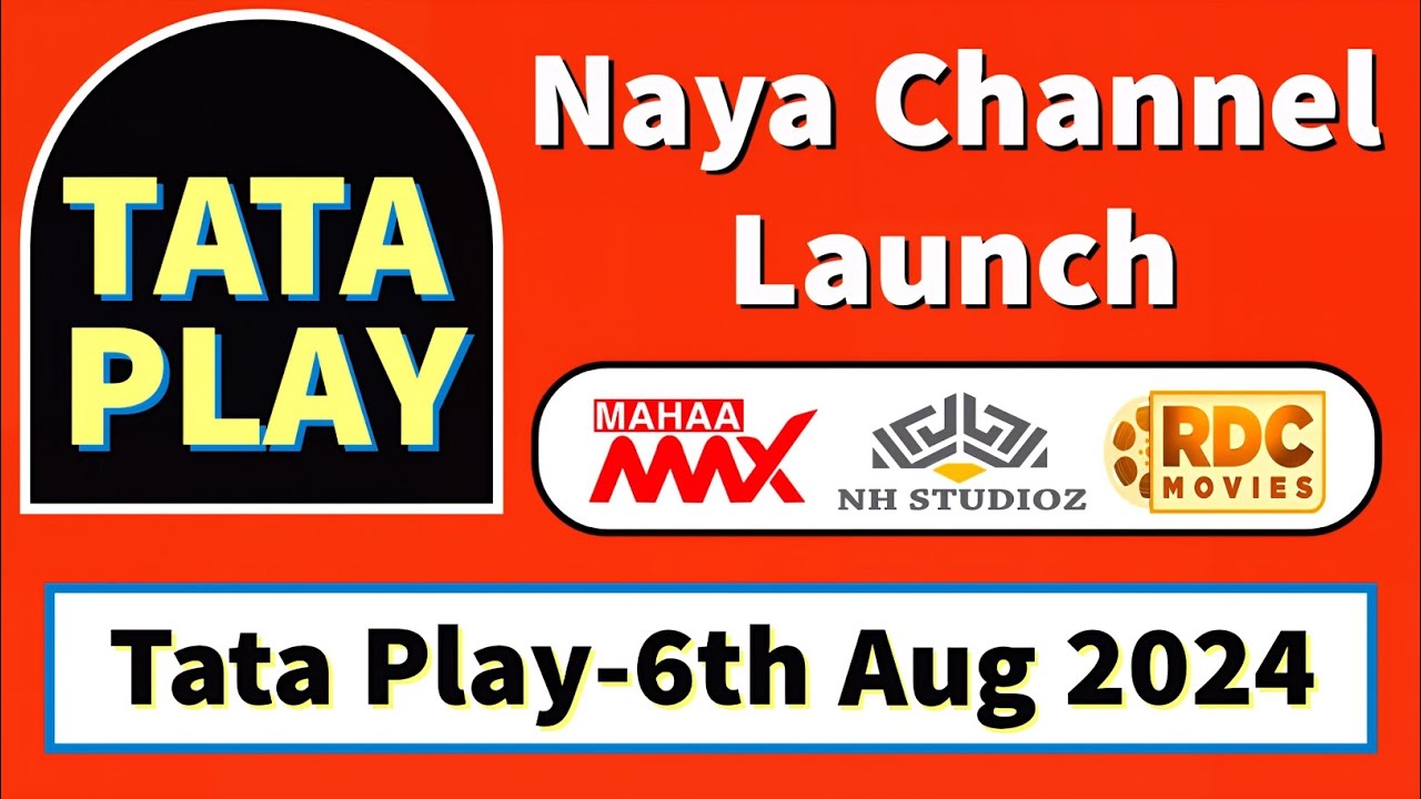 😱😱tata play launched 1 new channel w.e.f. 6 august 2024🥳🥳 | tata play ...