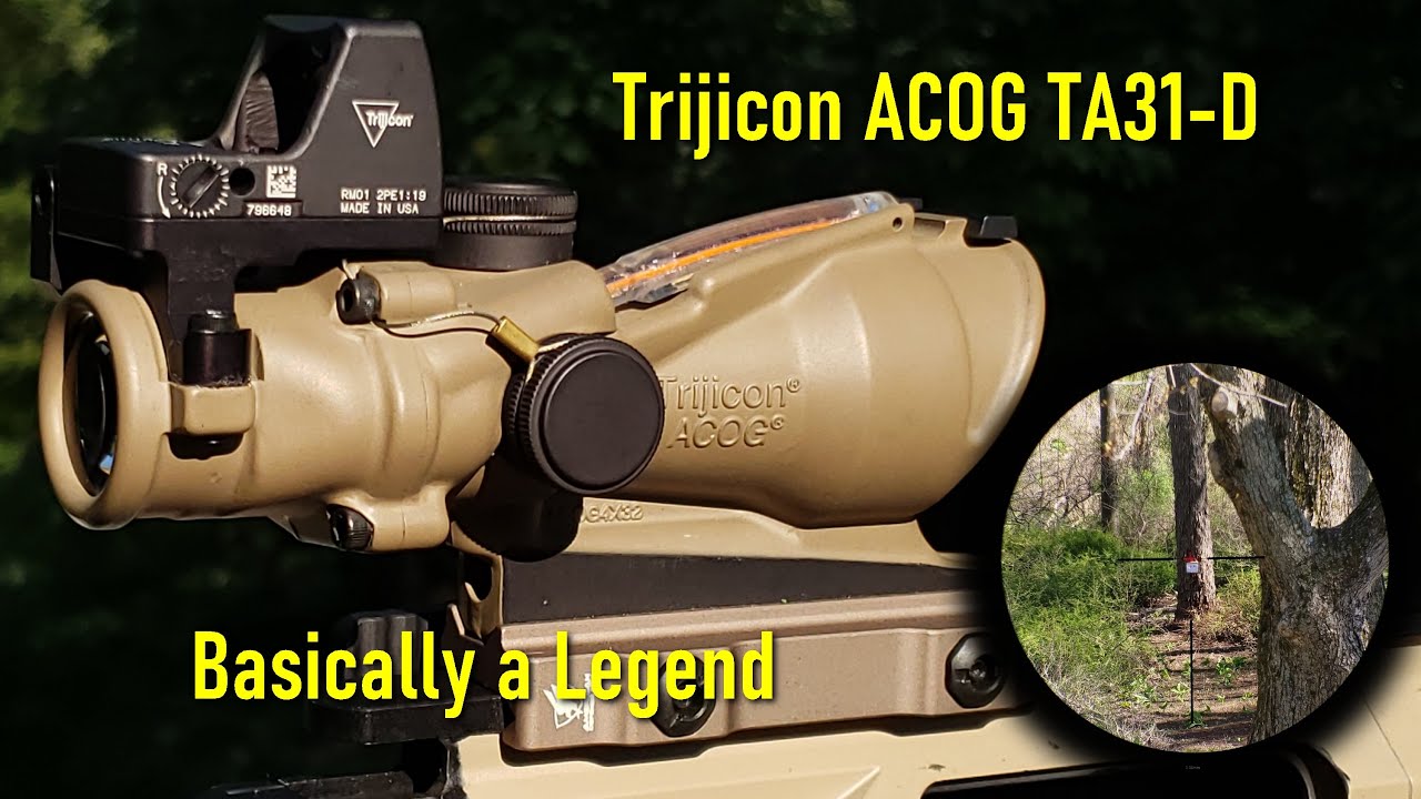 Trijicon ACOG TA31-D In FDEEEEEEEEEE - YouTube