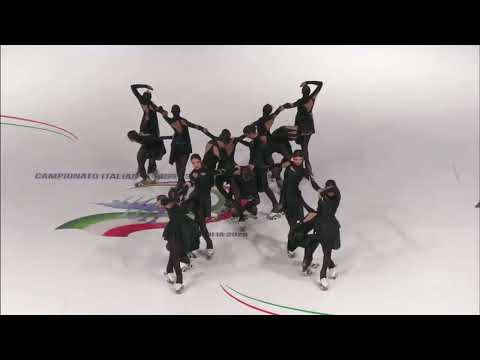 Phoenix Sincro Team – Catch Me – Italienische Meisterschaften im Synchroneiskunstlauf Reggio Emil...