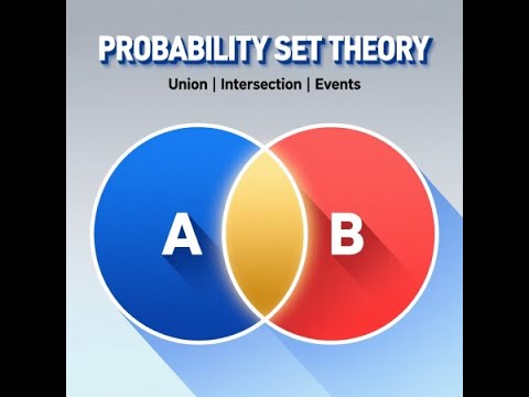 Probability Set Theory Explained (Venn Diagrams, Union, Intersection ...